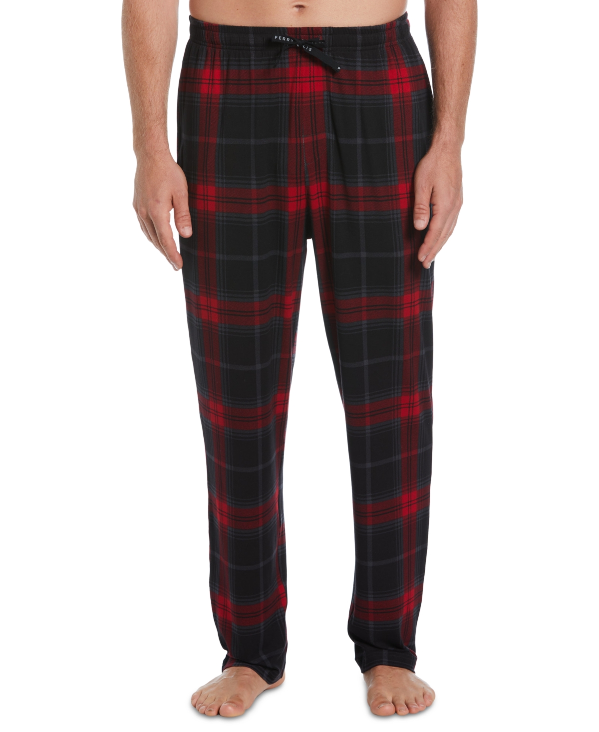 Click here for Perry Ellis Portfolio Mens Deluxe Touch Knit Plaid... prices