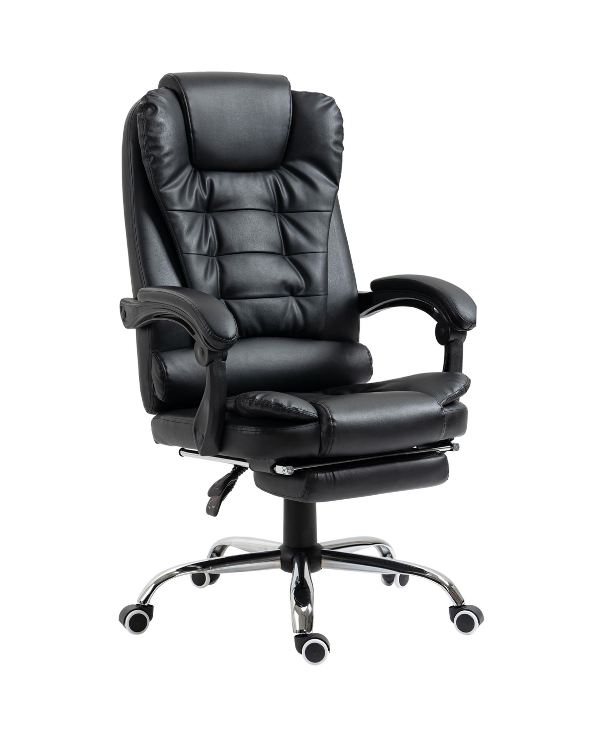 Click here for Homcom Executive Office Chair with Footrest  Padde... prices