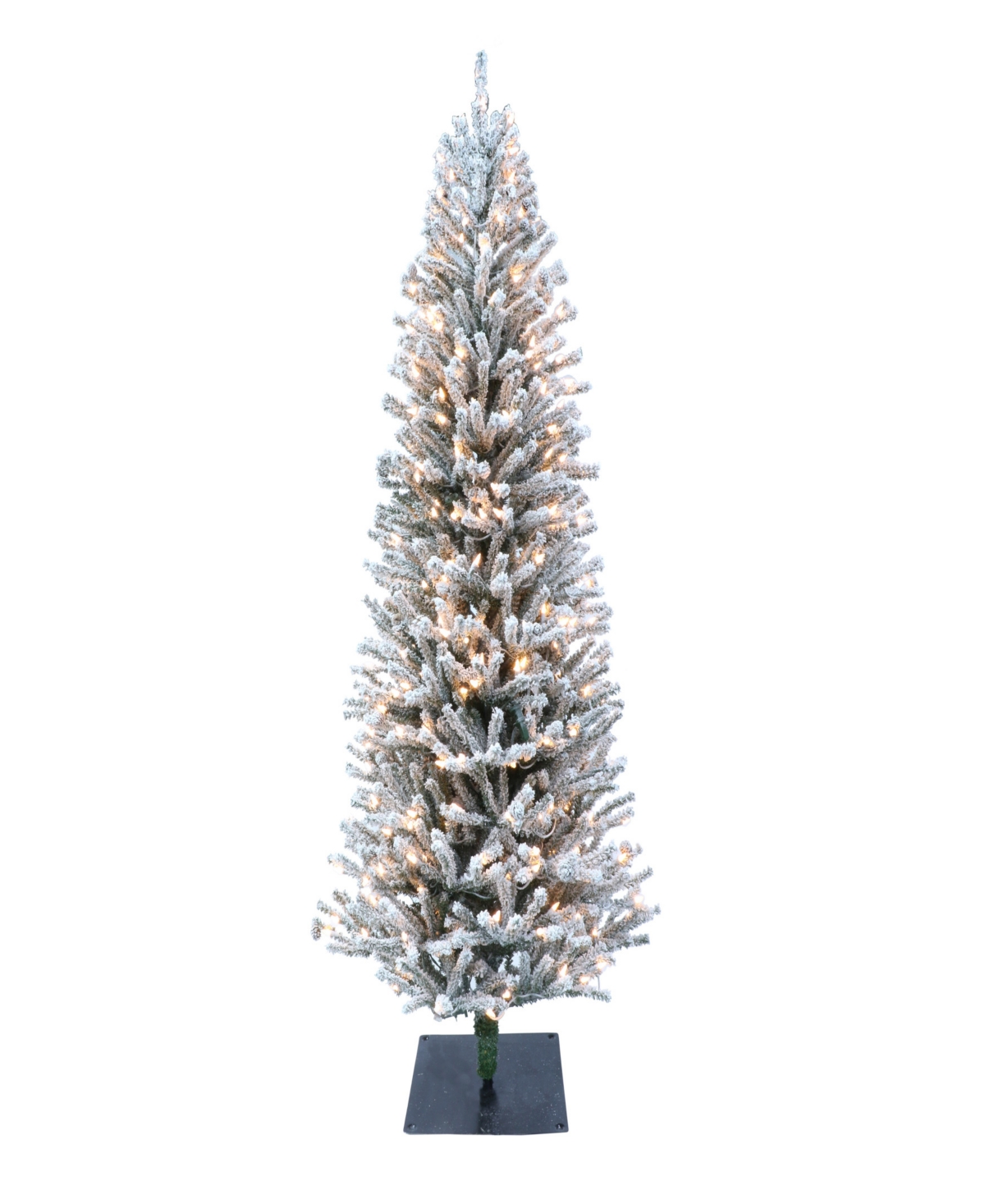 Click here for Puleo Pre-Lit Tree with Pinecones 5 ft - Green prices