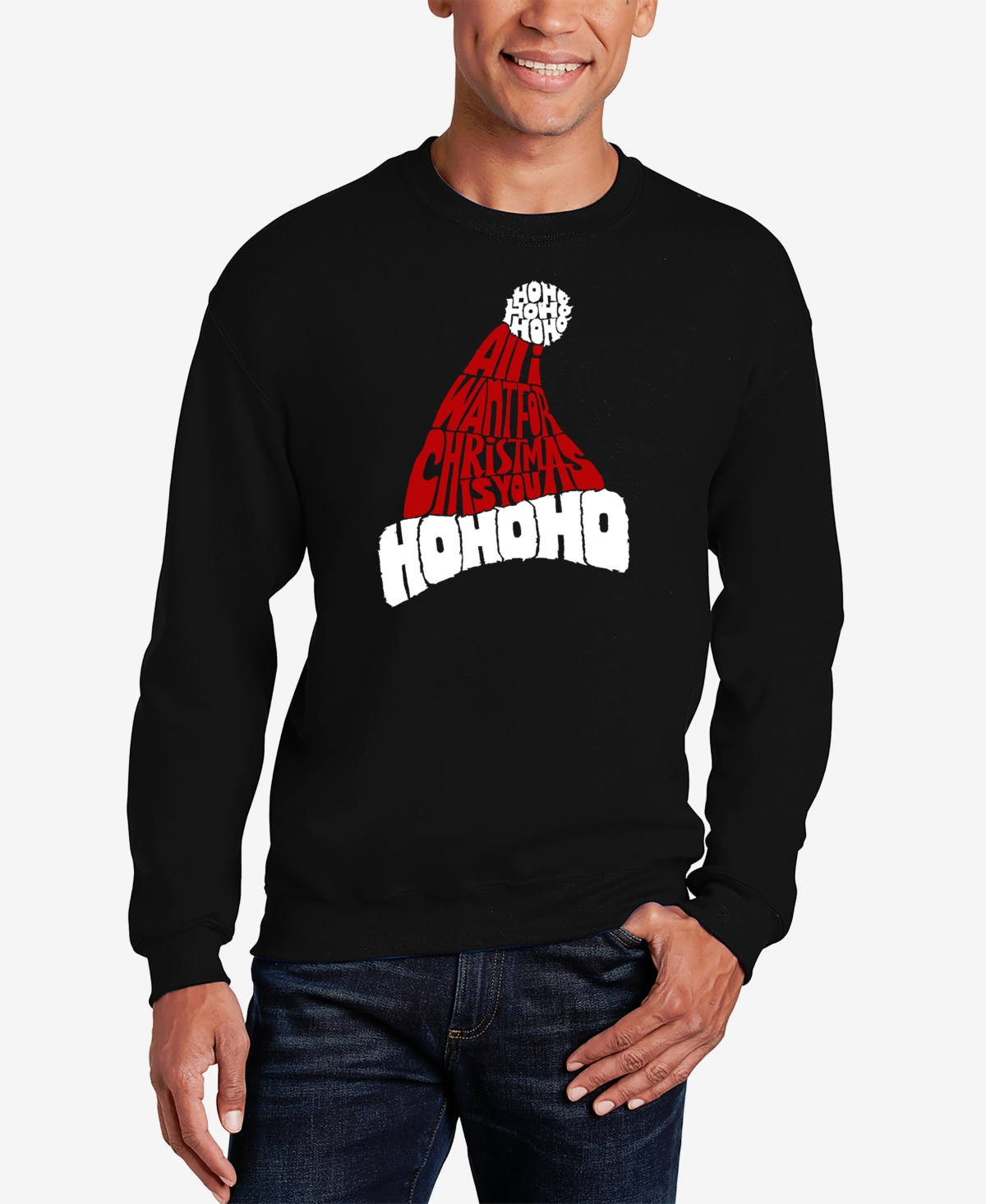 Click here for La Pop Art Mens All I Want for Christmas Is You Wo... prices