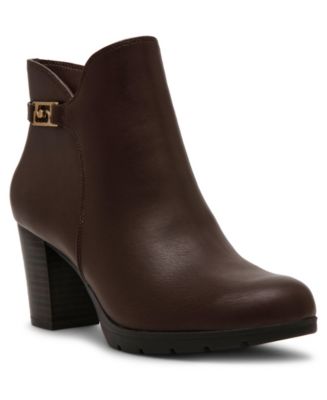 Anne Klein Women's Regency Block Heel Ankle Booties - Macy's