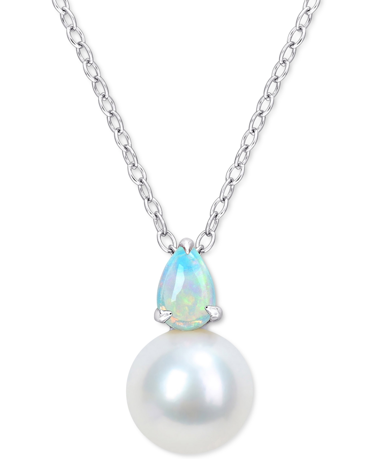 Click here for Cultured Freshwater Pearl (8-1/2mm) Birthstone 18... prices