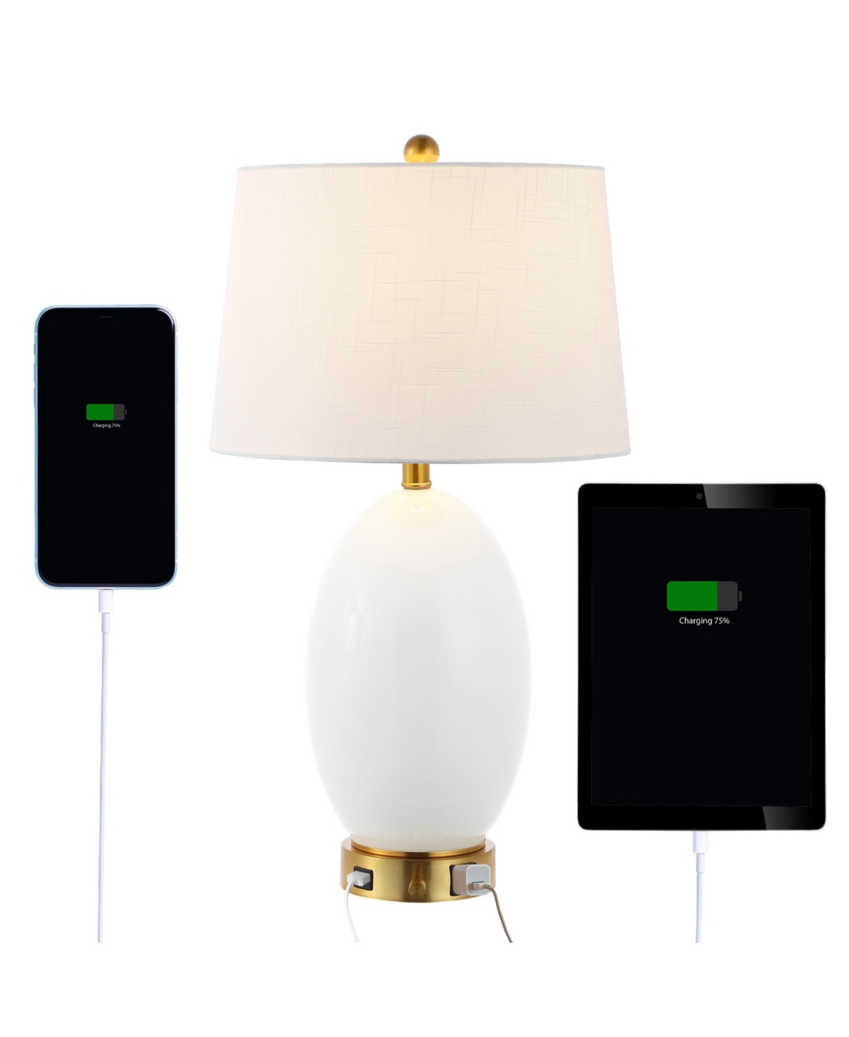 Click here for Jonathan Y Reese 26.5 1-Outlet Contemporary Style... prices