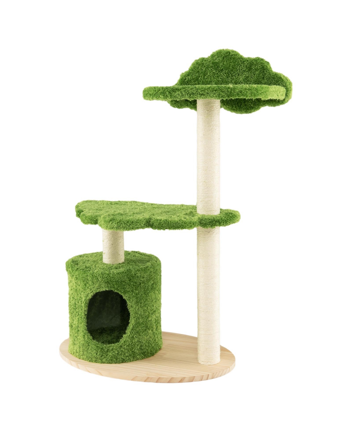 Click here for 38 Inch Cute Cat Tree for Indoor Cats with Fully W... prices