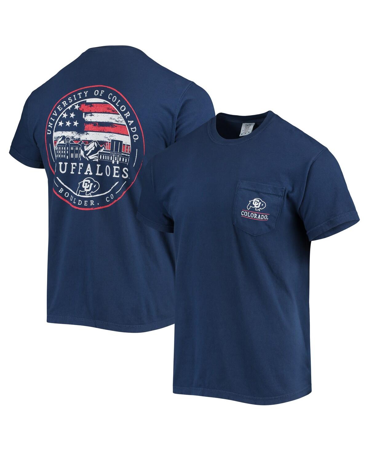 Click here for Image One Mens Navy Colorado Buffaloes Campus Amer... prices