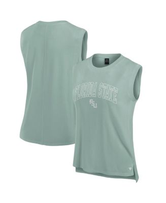 Fanatics Women's Green Florida State Seminoles Studio Gym Tank Top - Macy's