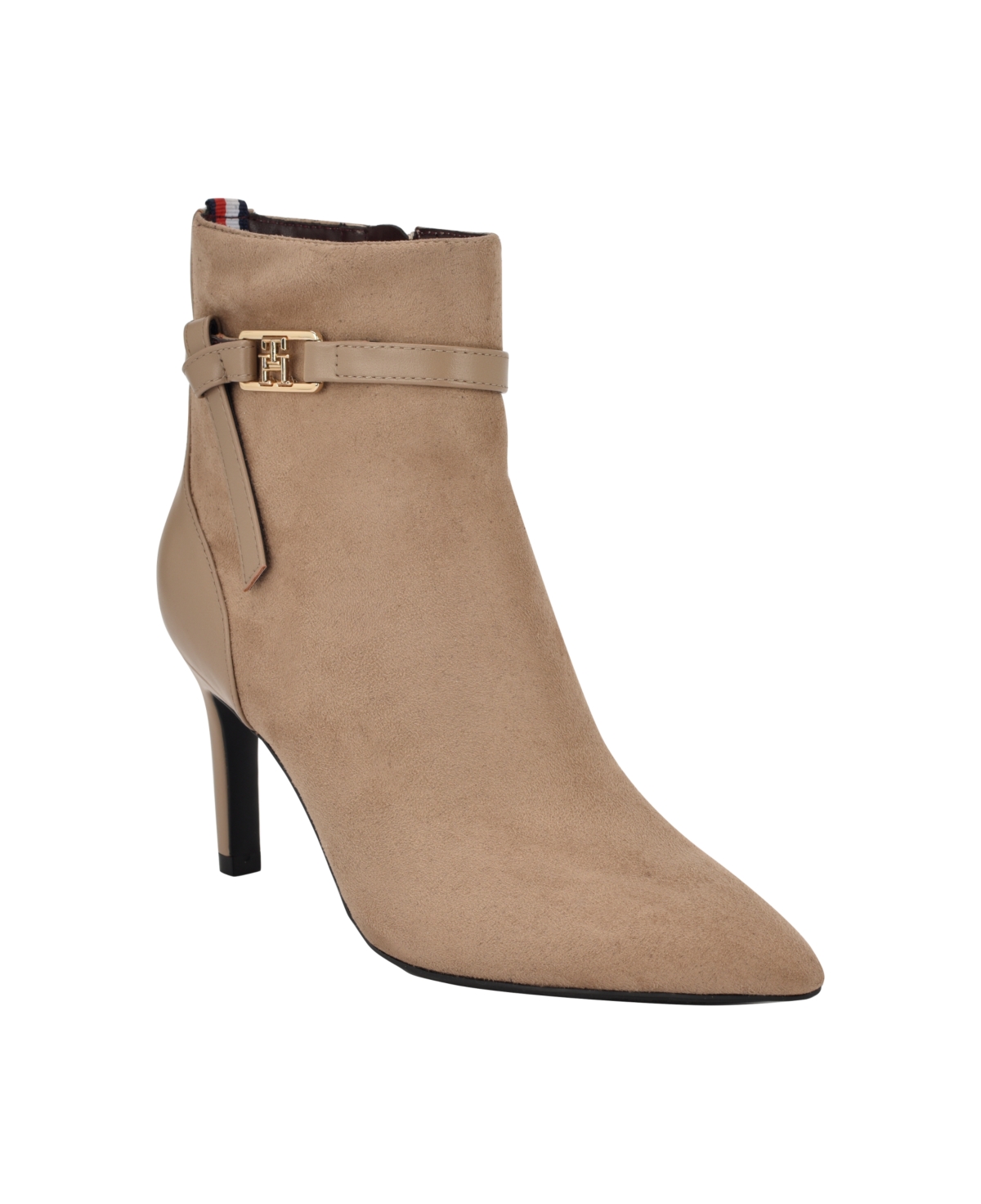 Click here for Tommy Hilfiger Womens Jorine Pointed Toe Dress Boo... prices