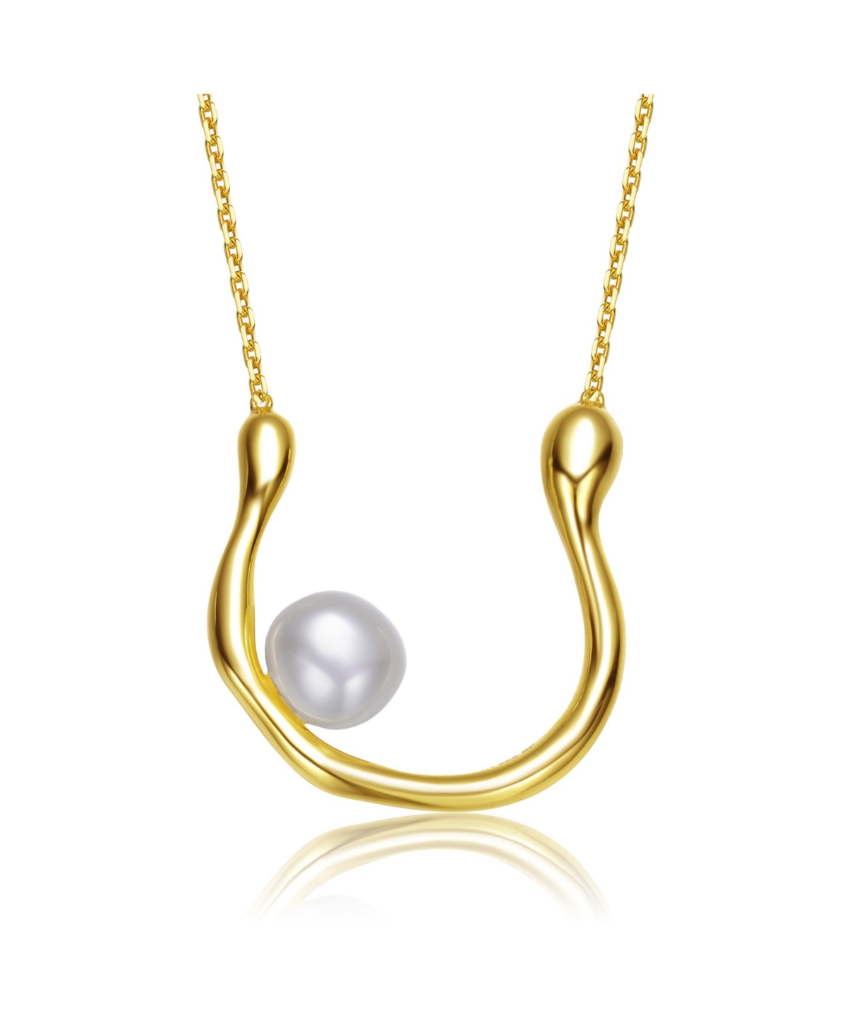 Click here for 14K Gold Plated with Genuine Freshwater Pearl ... prices