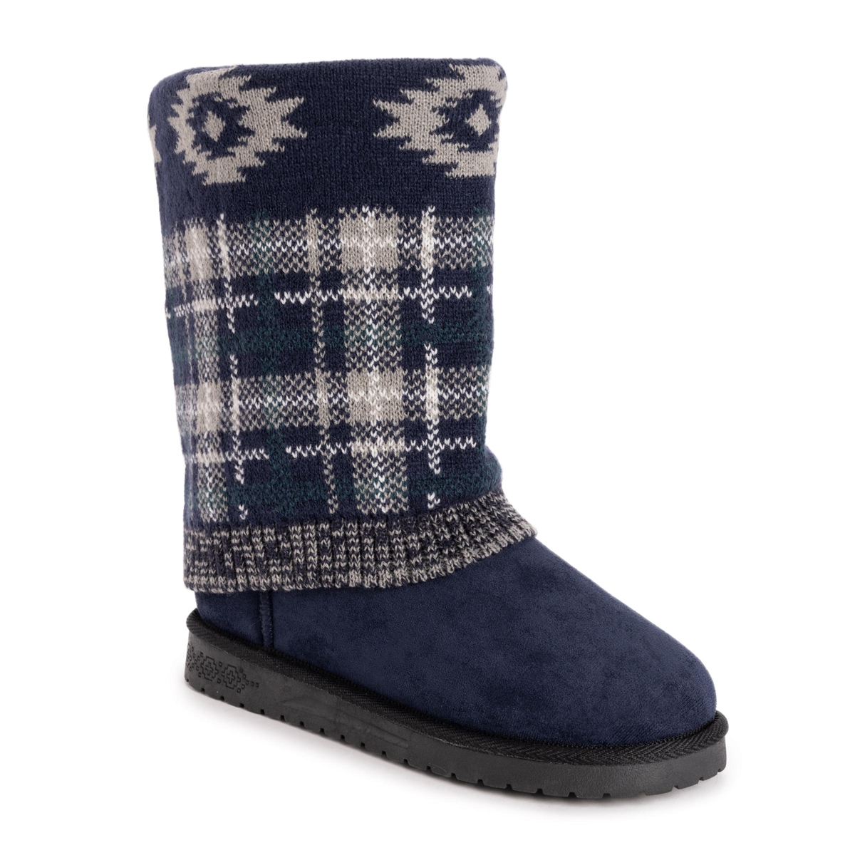 Click here for Muk Luks Womens Cheryl Boots - Dark sapphire prices