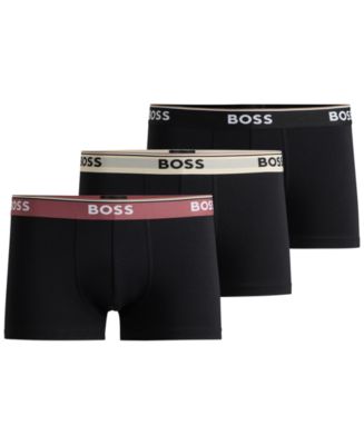 Hugo Boss Men's 3P Power Trunks - 3 pack - Macy's