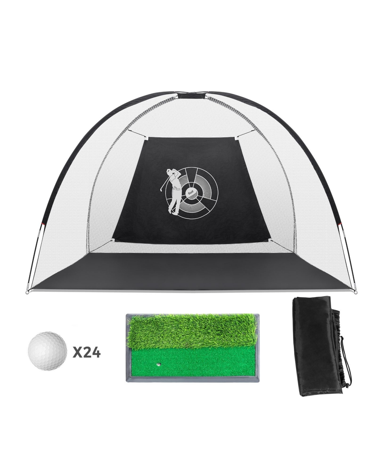 Click here for Skonyon 3-in-1 Portable 10 Feet Golf Practice Set... prices