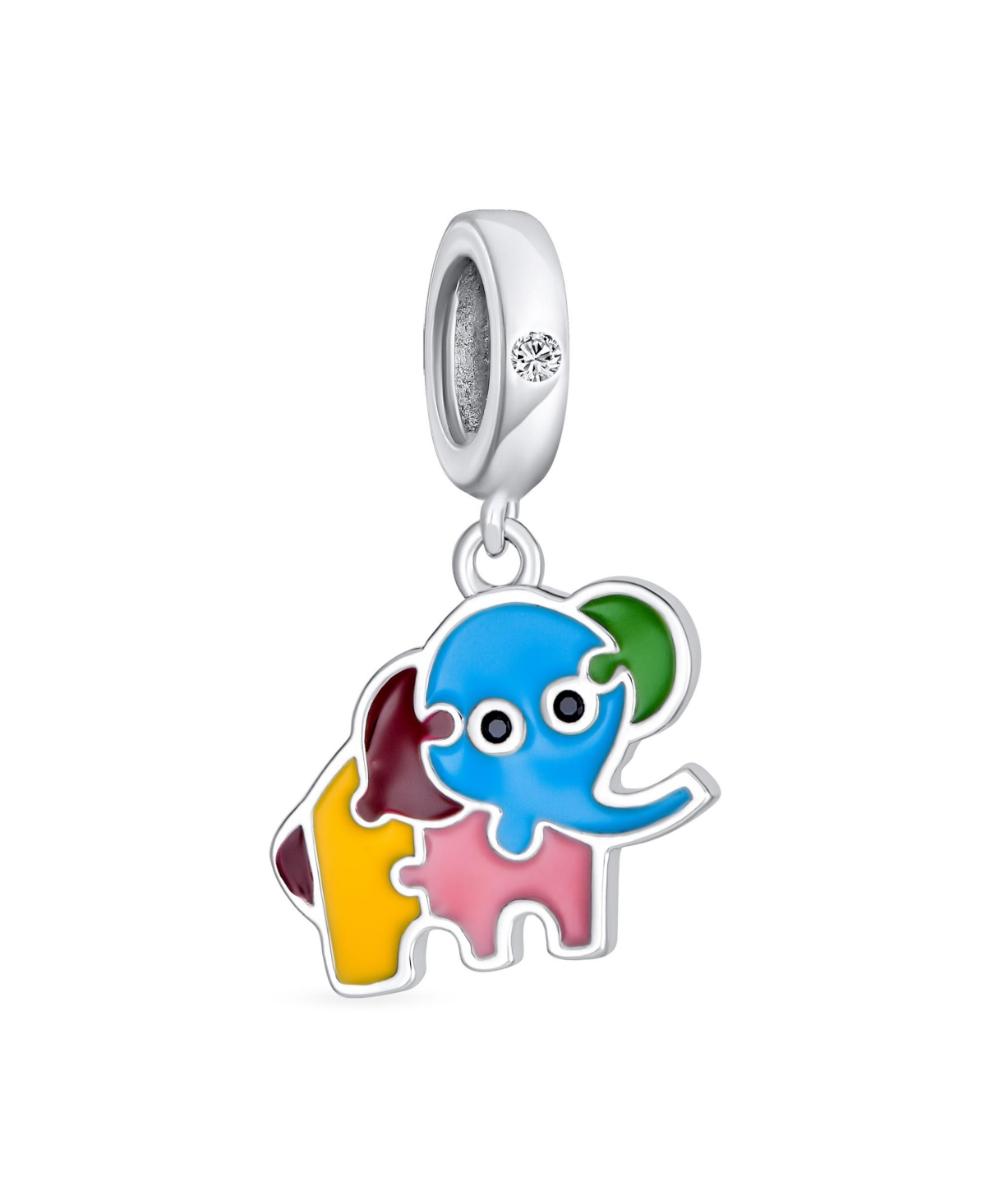Click here for Bling Jewelry Multicolor Good Luck Bambi Elephant... prices