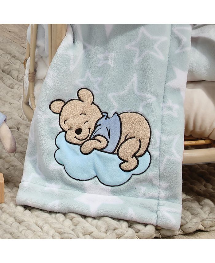 Bedtime Originals Disney Baby Starlight Pooh Blue/White Soft Fleece ...