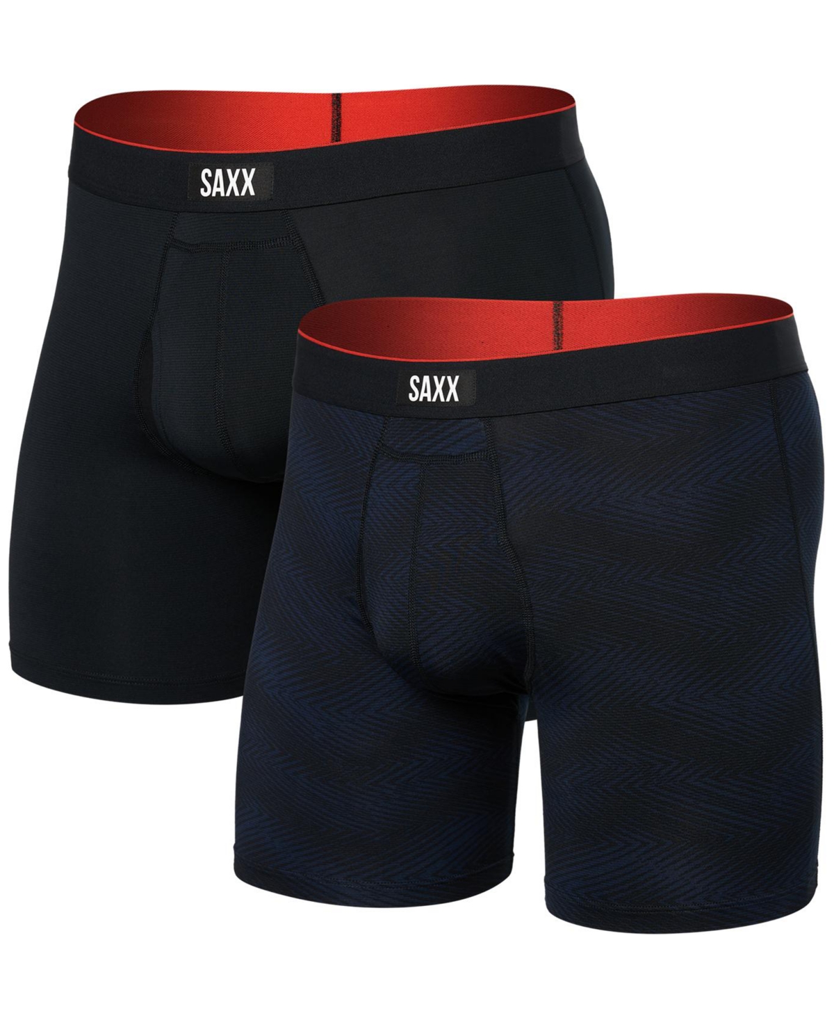 Click here for Saxx Mens Multi-Sport 2-Pk. Solid Mesh Boxer Brief... prices