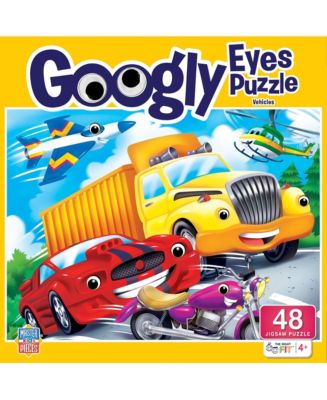 Masterpieces Googly Eyes - Vehicles 48 Piece Jigsaw Puzzle - Macy's