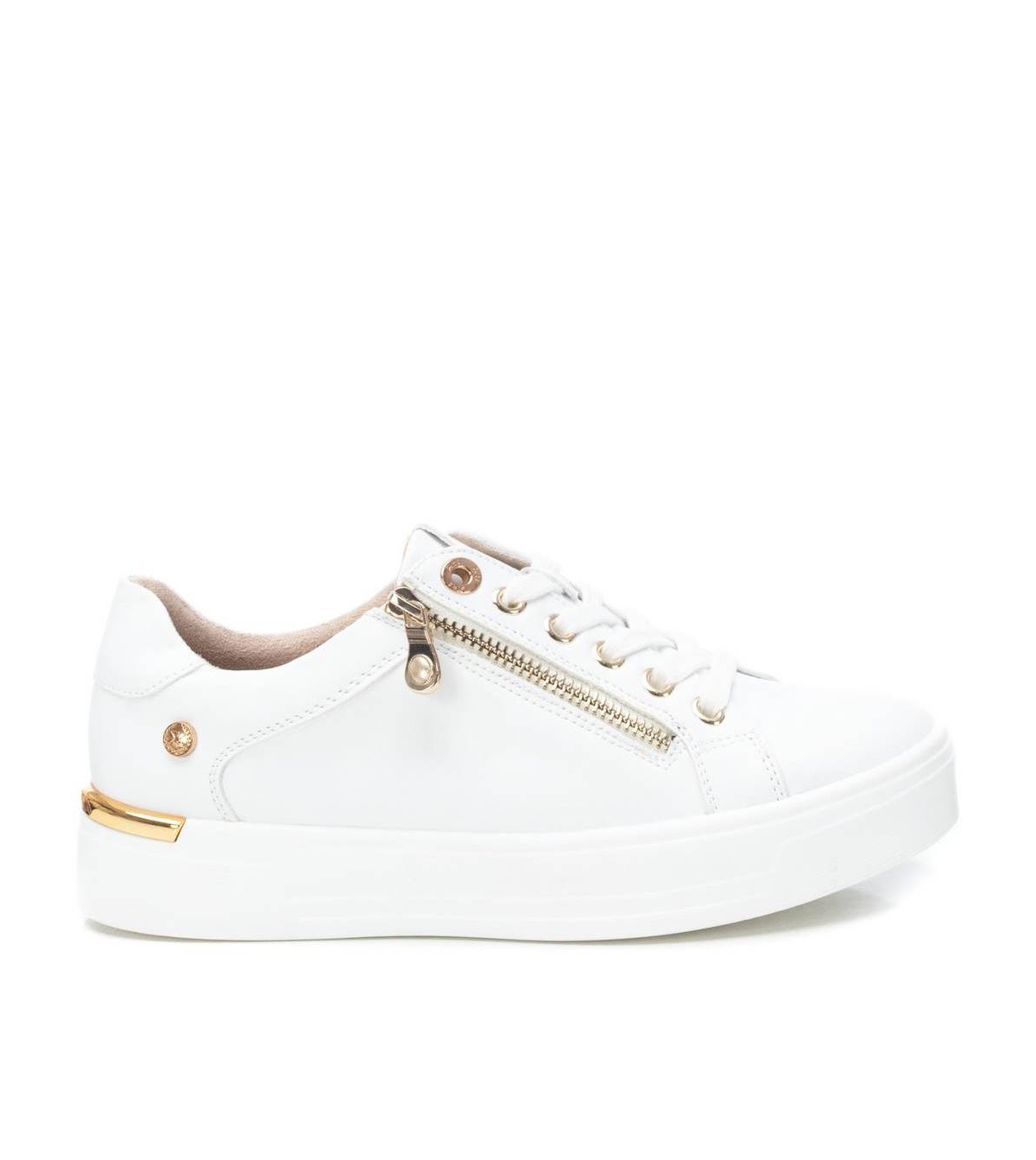 Click here for Womens Lace-Up Sneakers By Xti - White prices