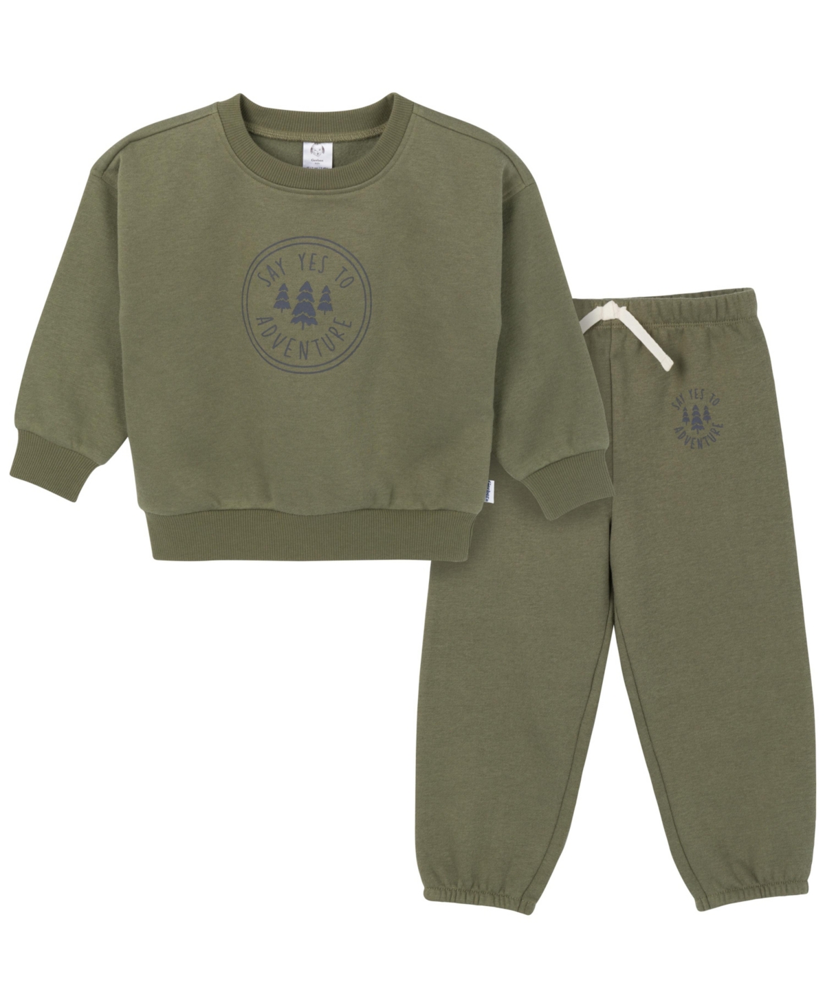 Click here for Gerber Toddler Boys Baby Fleece Set  2-Piece - Oli... prices