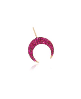 The Lovery Ruby Crescent Horn Charm - Macy's