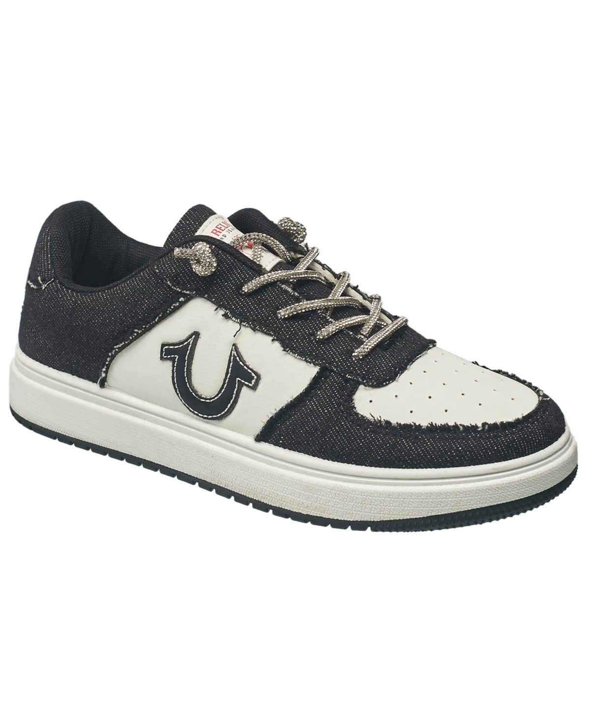 Click here for True Religion Womens Allison Lace Up Sneaker - Lig... prices