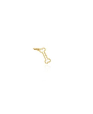 The Lovery Mini Gold Bone Charm - Macy's