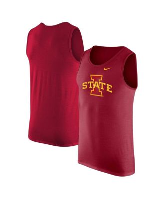 Nike Men's Cardinal Iowa State Cyclones Tank Top - Macy's