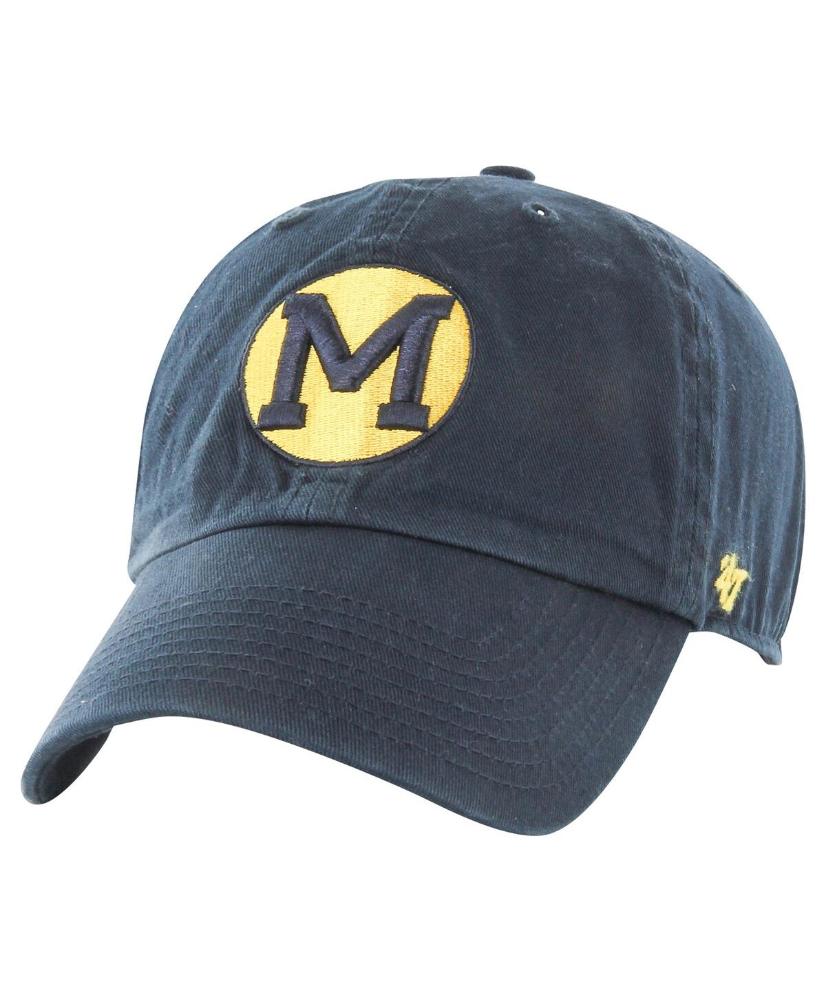 Click here for 47 Brand Mens Navy Michigan Wolverines Vault Clean... prices