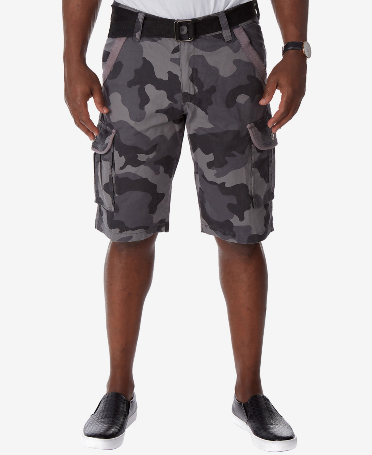 Click here for Raw X Mens RawX 12.5 Cargo Shorts - Black camo prices