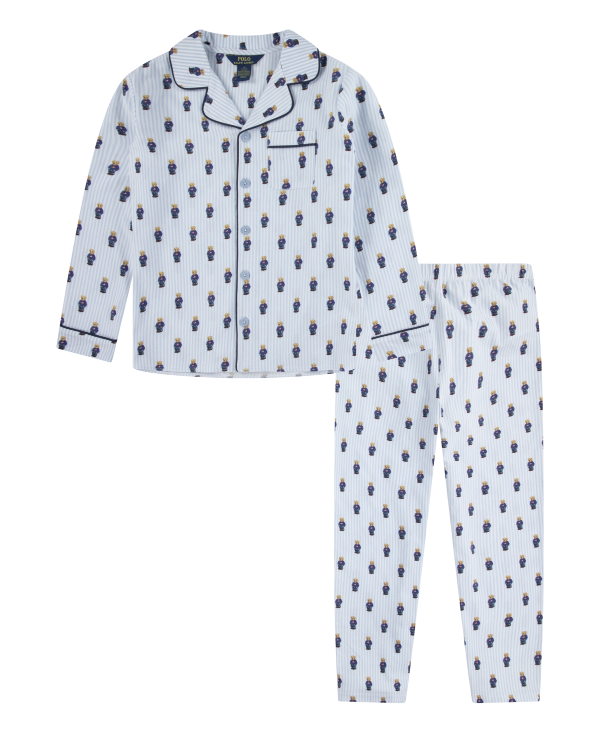 Click here for Polo Ralph Lauren Toddler Boys Polo Bear Long Slee... prices