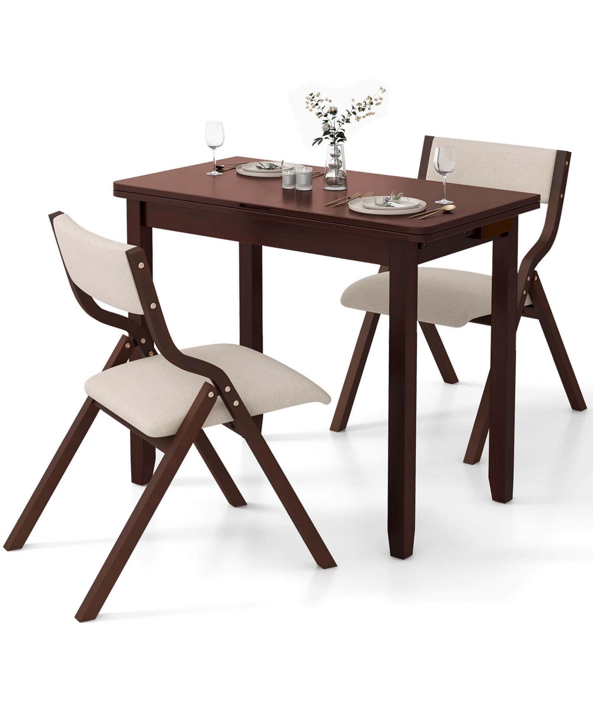 Click here for Kitchen Table Set for 2 with Expandable Dining Tab... prices
