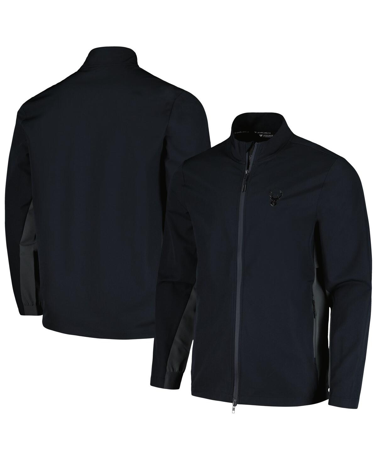 Click here for LevelWear Mens Black Milwaukee Bucks Harrington Fu... prices