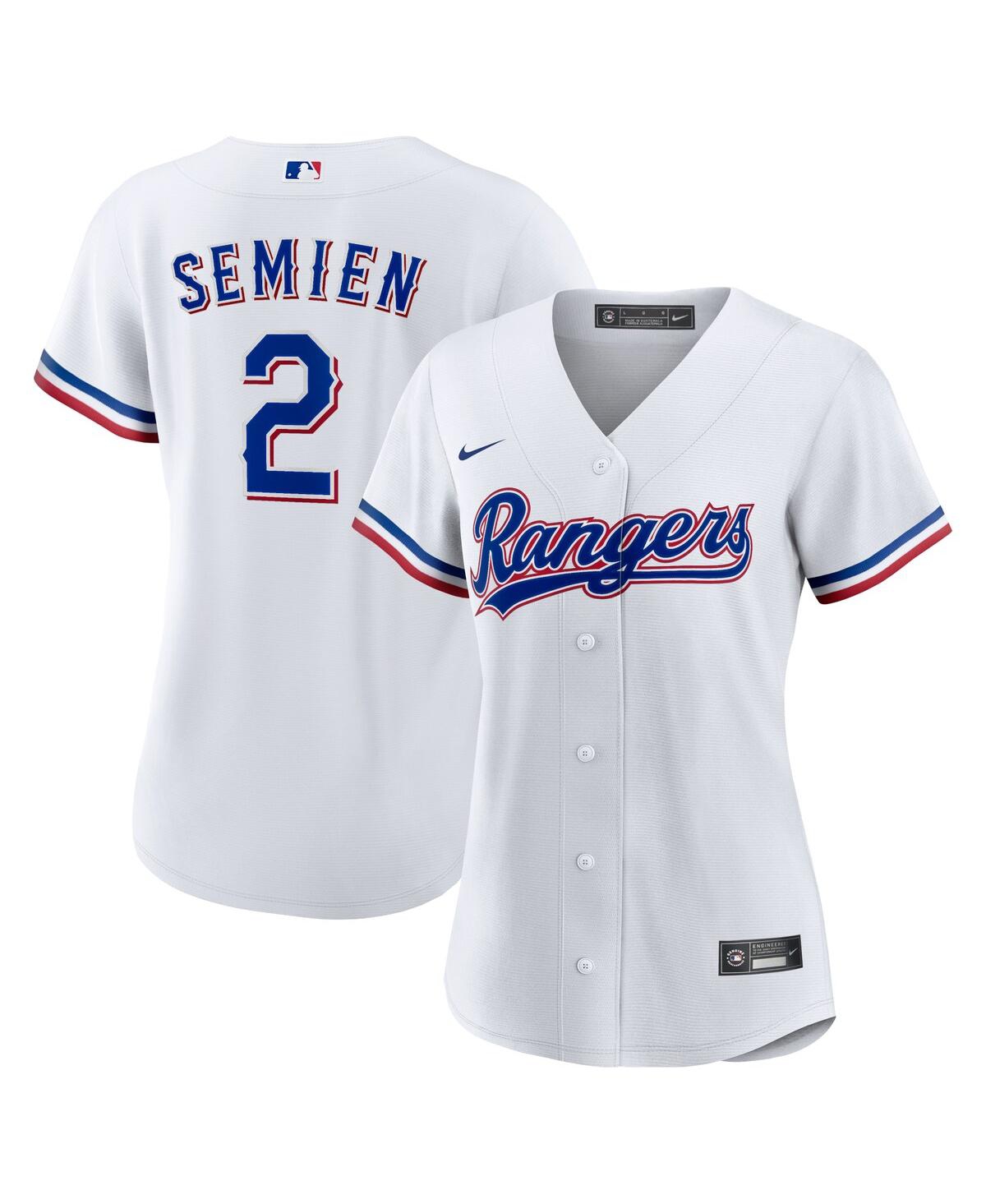 Click here for Nike Womens Marcus Semien White Texas Rangers Home... prices