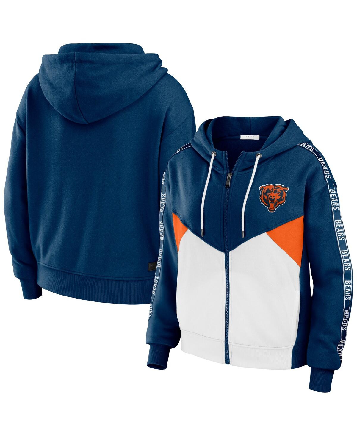 Click here for Wear by Erin Andrews Womens Navy/White Chicago Bea... prices