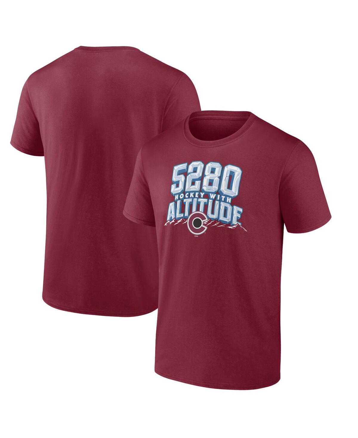Click here for Fanatics Mens Burgundy Colorado Avalanche Local T-... prices