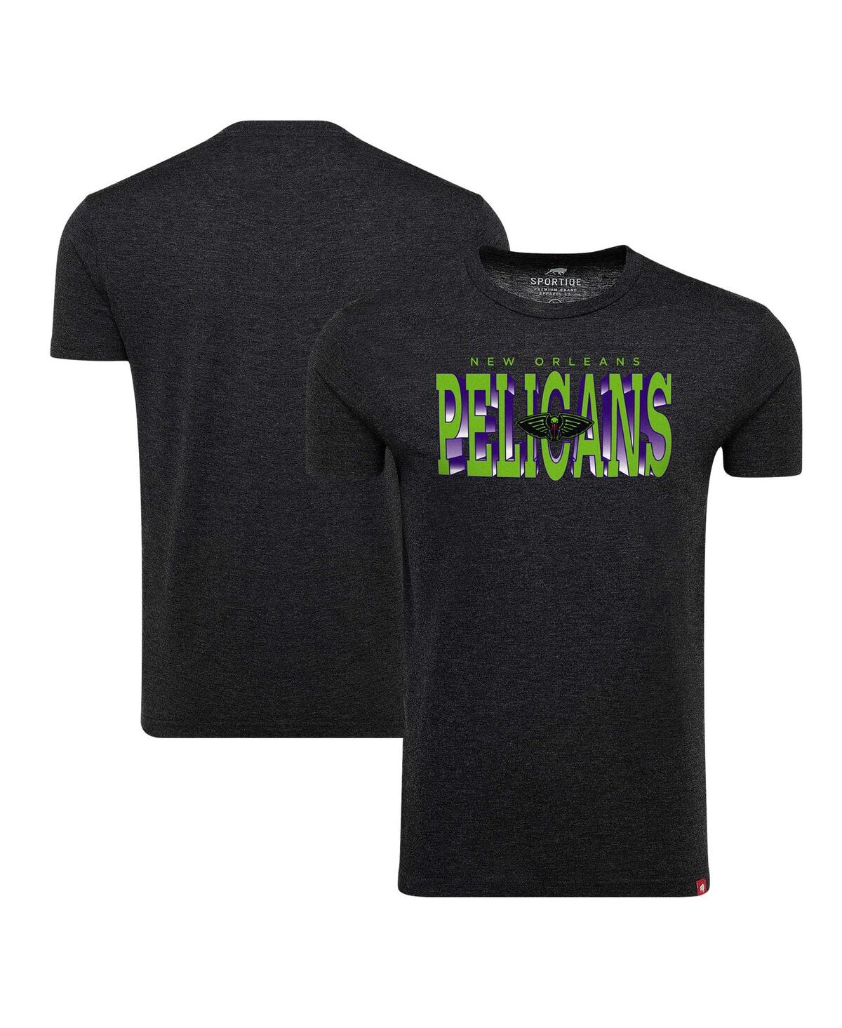 Click here for Sportiqe Mens Heather Black New Orleans Pelicans C... prices