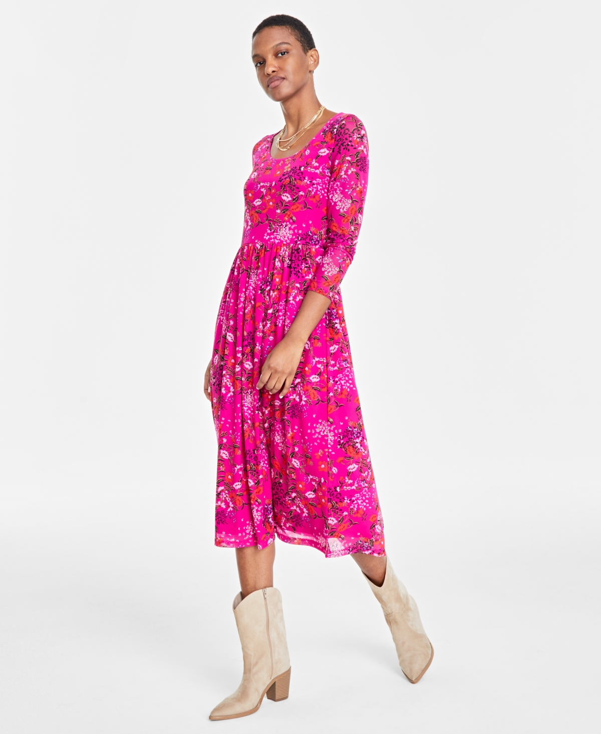 Click here for On 34th Womens Mesh Midi Dress  Created for Macys... prices
