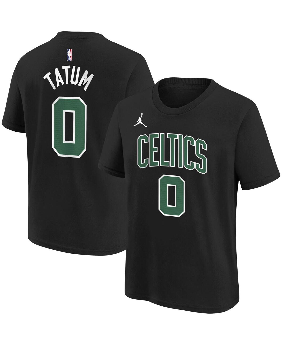 Click here for Jordan Big Boys and Girls Jayson Tatum Black Bosto... prices