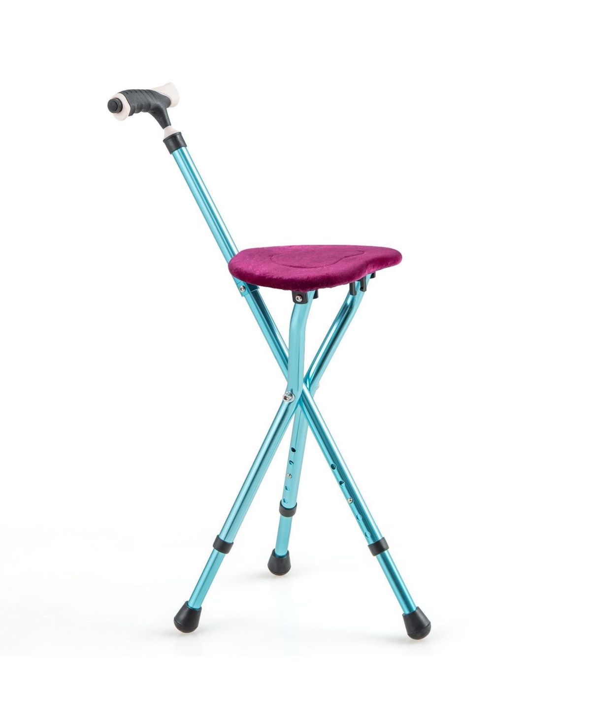 Click here for Givimo Lightweight Adjustable Folding Cane Seat wi... prices