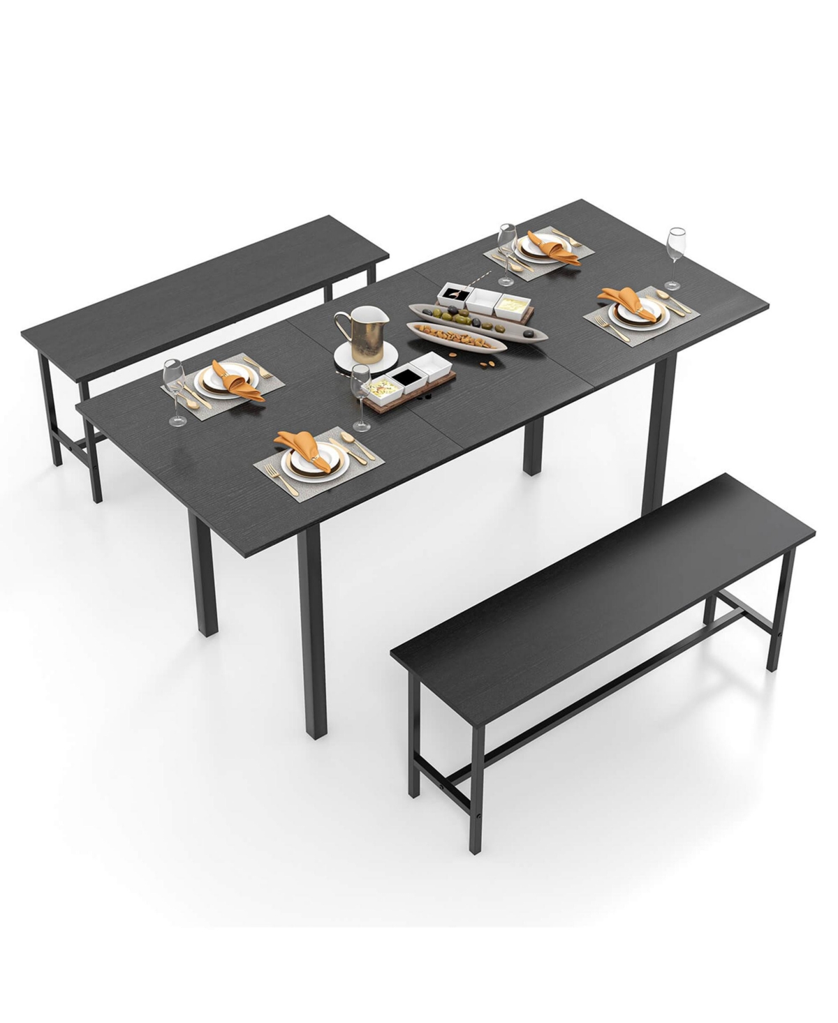 Click here for 3 Piece Dining Table Set for 4-6 63Kitchen Table w... prices