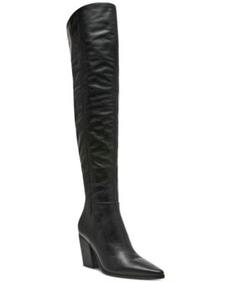 Steve Madden Women's Bramble Over-The-Knee Stretch Boots - Macy's
