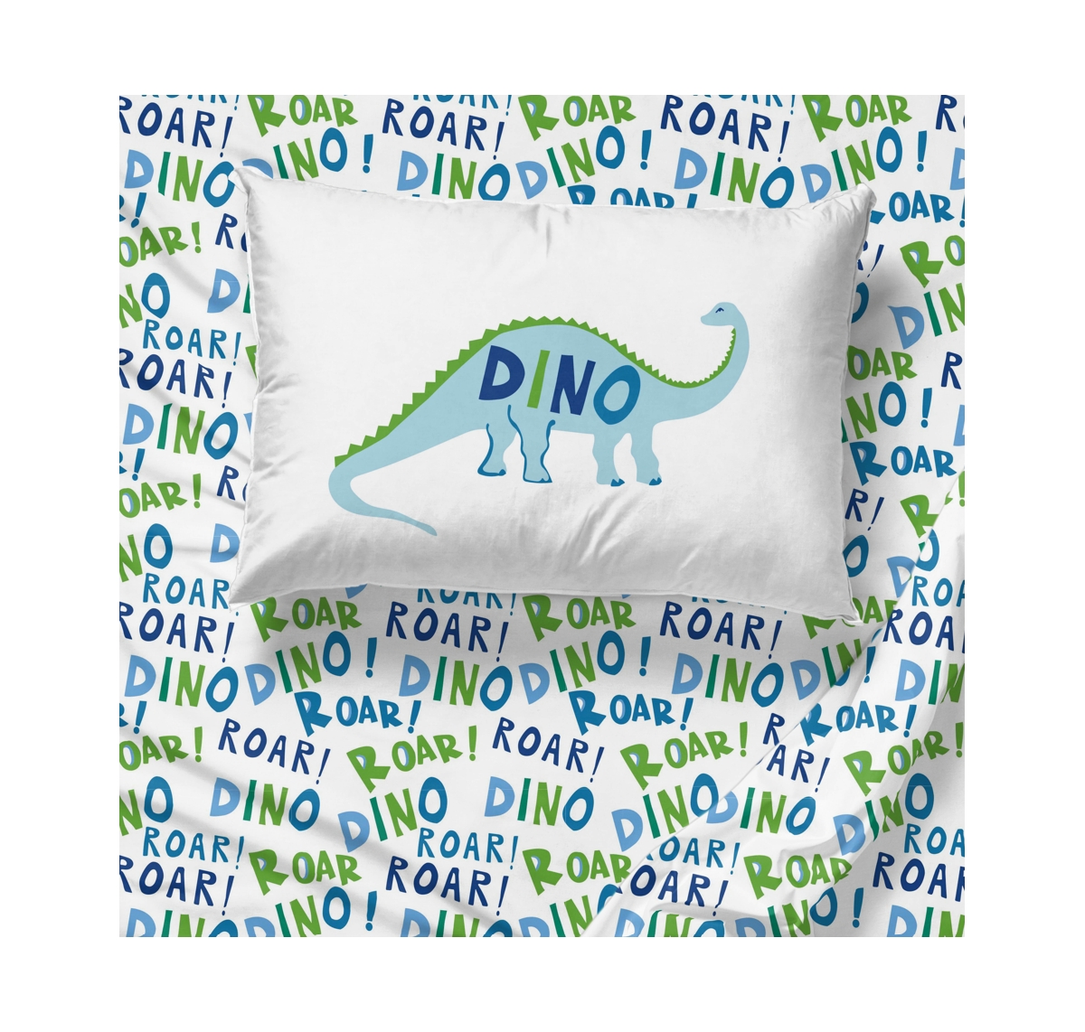 Click here for Sunny Side Up Dino Roar Sheet Set - Multicolor prices