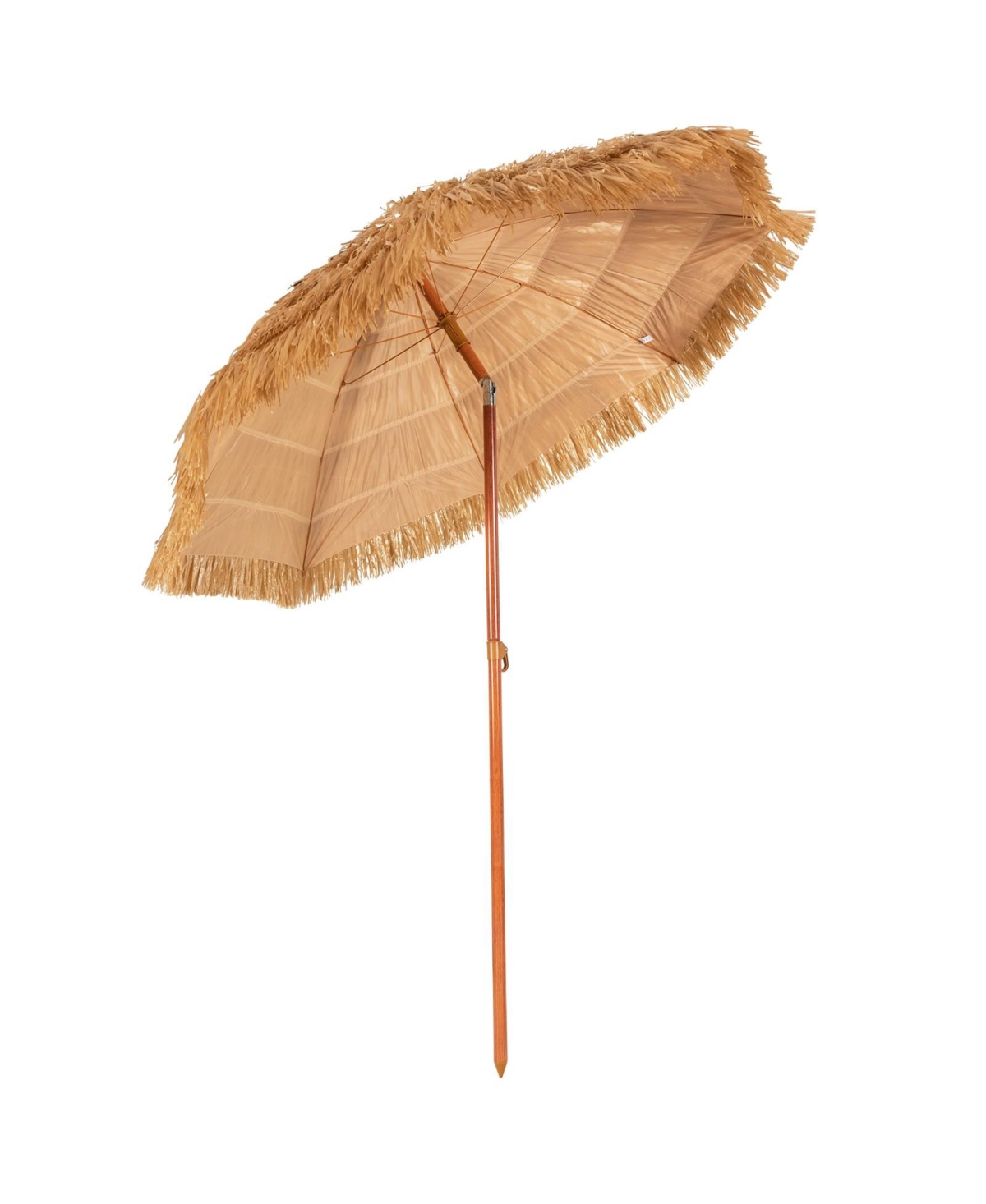Click here for Sugift 6.5 Feet Portable Thatched Tiki Beach Umbre... prices