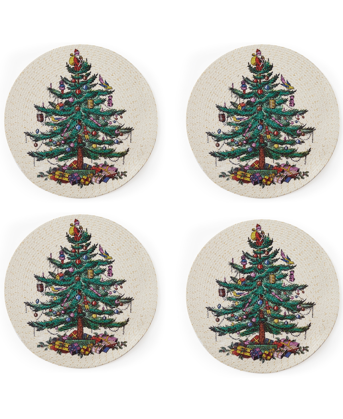 Click here for Spode Christmas Tree Polyester 4 Piece Placemat  1... prices
