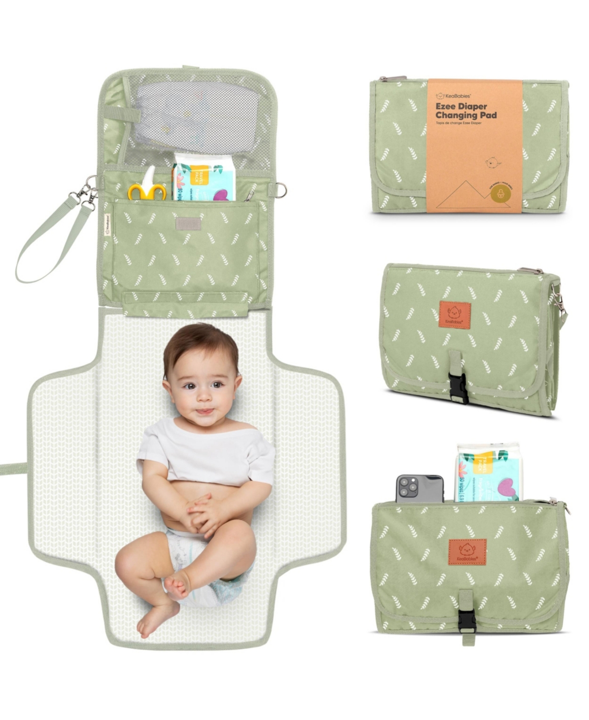 Click here for KeaBabies Ezee Diaper Changing Pad  Portable Diape... prices