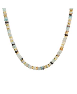 Little Sky Stone Lila Sterling Silver Mixed Gemstone Multicolor Beaded ...