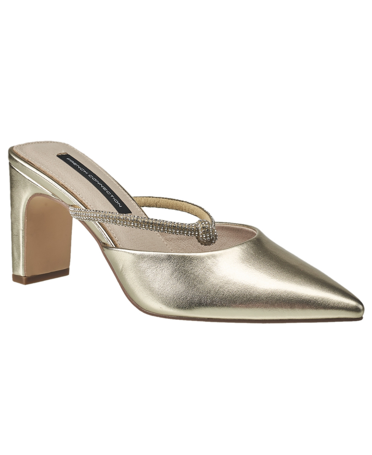 Click here for French Connection Womens Fichi Front Knot Heel - G... prices