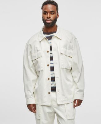 Mode of One Men's Relaxed-Fit Utility Shirt Jacket, Created for Macy's ...