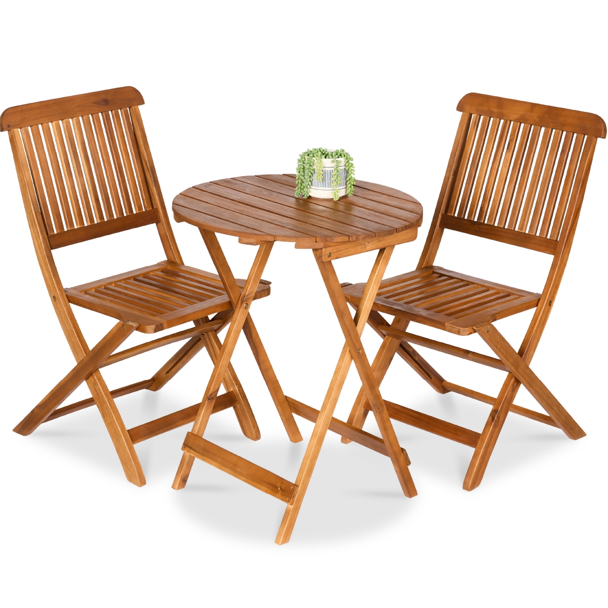Click here for Best Choice Products 3-Piece Acacia Wood Bistro Se... prices