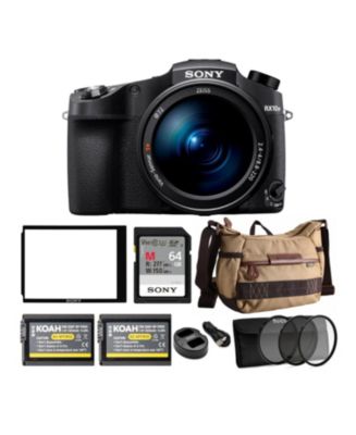 Sony CyberShot RX10 IV Digital Camera with 64GB SD Card and Accessory ...