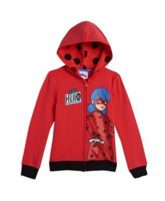 Miraculous Toddler Girls Ladybug Zip Up Hoodie - Macy's