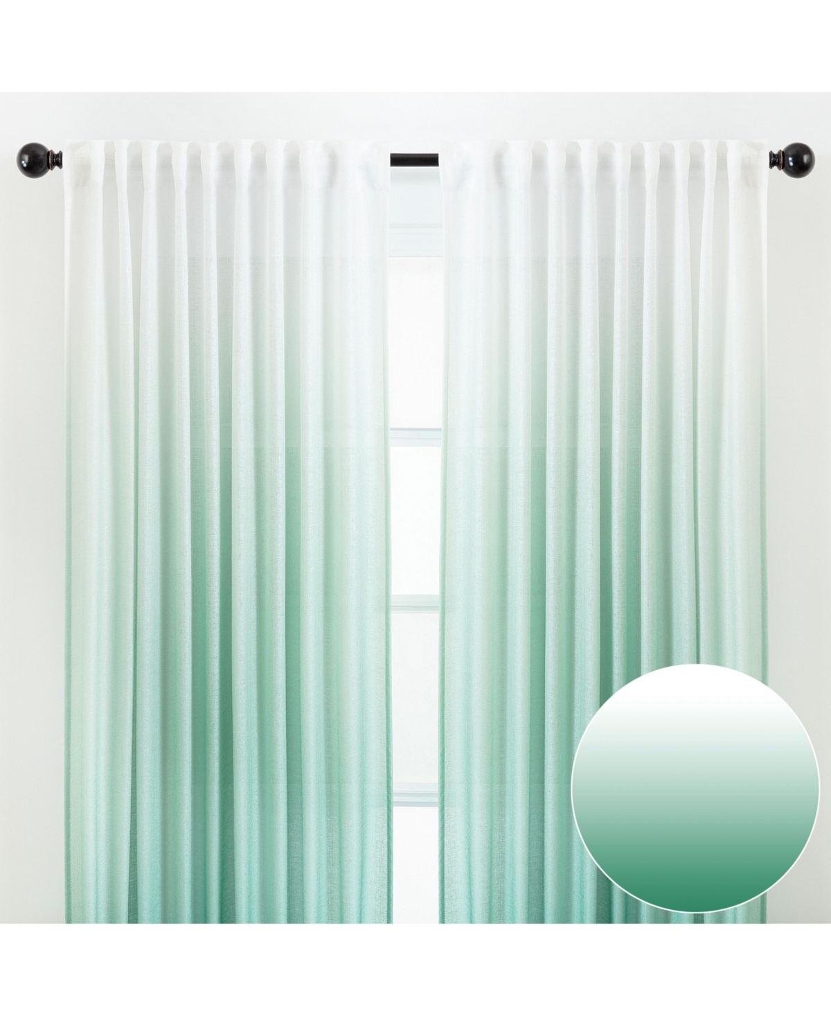 Click here for Chanasya Premium 2-Panel Gradient Ombre Faux Belgi... prices